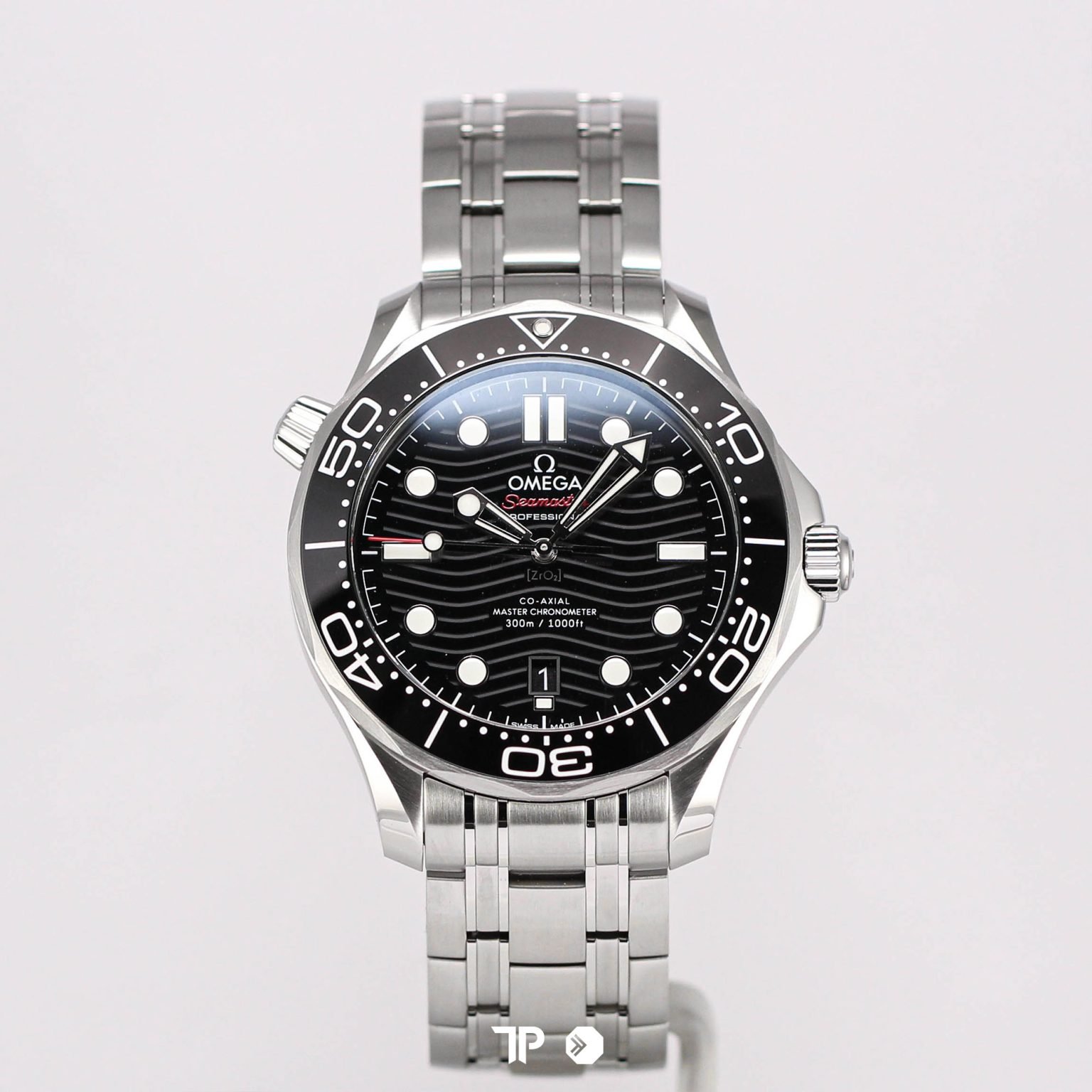 Omega Seamaster Diver Black Wave Dial Ceramic Bezel (NEW 2024) – Pusat ...