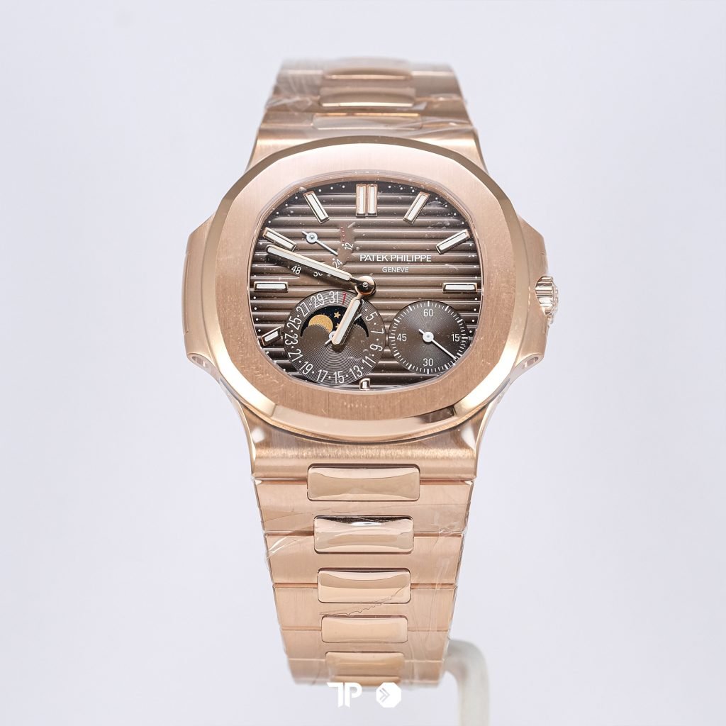 Patek Philippe Nautilus 5712/1R-001 (Nautilus Moon phase) Full Gold ...